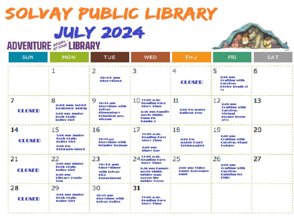 Parks/Pool/SplashPad – Village of Solvay